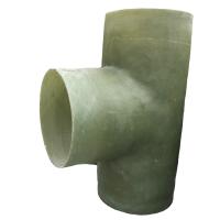 China Stable Smooth FRP Pipe Fitting ODM OEM GRP Tee Flange DN10 for sale