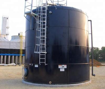 China Methane Gas Storage Tank Biogas Equipment FRP Cylindrical Container for sale