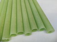 China FRP Pultruded Round Tube Fiberglass Reinforced Plastic Pipe 50mm Diameter High Strength for sale