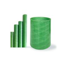 China Strong Load Hollow Epoxy FRP Round Tube For Transformer Insulation Cylinders for sale