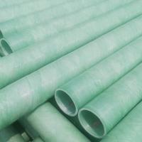 China FRP GRP Anti Corrosion Underground Fiberglass Water Pipe 50 Year Service Life for sale