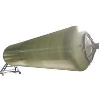 China FRP GRP Horizontal Water Storage Tank 5000L Anticorrosive ISO9001 CE for sale