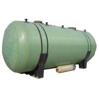 China ISO9001 GRP Storage FRP Horizontal Tank Container For Water Oil Storage for sale