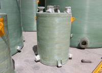 China Anti Septic Cylindrical FRP Storage Tank 10000 Gallon for Acid Storage for sale