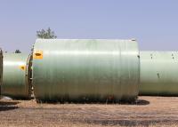 China Vertical Winding 1300 Gallon FRP Septic Tank Large Capacity Plastic Storage Tank for sale