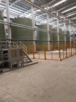 China High Strength Antiseptic Cylindrical FRP Storage Tank 1.5-2 Density for Agriculture Water for sale