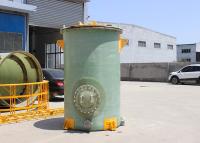 China High Strength Antiseptic Cylindrical FRP Storage Tank 1.5-2 Density for Agriculture Water for sale
