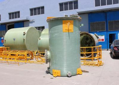 China Vertical FRP GRP Edible Food Storage Tank 1800mm x 4870mm Custom Color for Brewing for sale