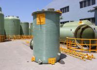 China 18m3 Vertical Frp Water Purification Tank Filament Winding Light Weight for sale