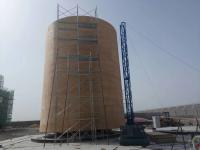 China Cylindrical Frp Vertical Mixing Tank Liquid Alkali Resistant Harmless Treatment for sale
