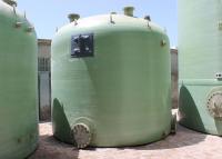 China 2000mm Vertical FRP Antiseptic Tank Pretreatment Glass Reinforced Plastic Water Storage Tank for sale