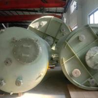 China 2000mm Vertical FRP Antiseptic Tank Pretreatment Glass Reinforced Plastic Water Storage Tank for sale