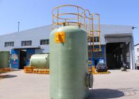 China 8000 Gallon FRP Water Storage Tank Antiseptic Round Vertical Filament Winding for sale