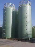 China 8000 Gallon FRP Water Storage Tank Antiseptic Round Vertical Filament Winding for sale