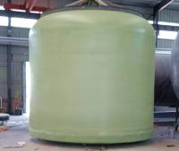 China High Strength FRP Storage Tank Filament Winding Vertical 50000 Gallon Food Brewing for sale