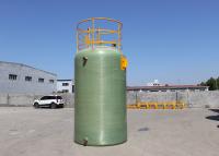 China High Strength FRP Storage Tank Filament Winding Vertical 50000 Gallon Food Brewing for sale