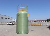 China Filament Winding Vertical FRP Storage Tank 1000L for Sewage Treatment for sale