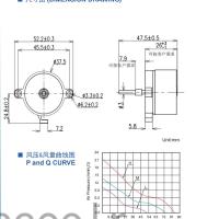 China Stable 12V 24V Brushless DC Motor 37725 3000Rpm Low Noise Level for sale