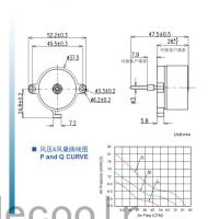 China 3725 Durable Motor DC Brushless 12V 3000RPM 4.3x3.5cm For Fan for sale
