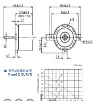 China Weatherproof Fan Brushless DC Motor 24V 12-24W Lightweight 3000RPM for sale