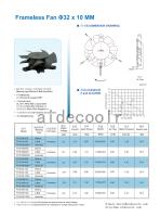China PBT Waterproof Bracket Cooling Fan 35x35x10mm Brushless DC 12V for sale