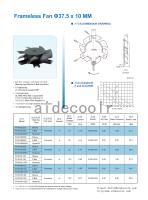 China Stable Plastic Frameless Fan 12V , 4010 Waterproof Brushless Exhaust Fan for sale