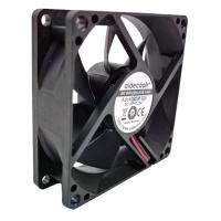 China 8025 Black Waterproof DC Fan Portable Multipurpose For PC Case for sale
