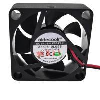 China Sturdy 5000Rpm CPU Blower Fan 35x35x10mm Weatherproof Black Color for sale