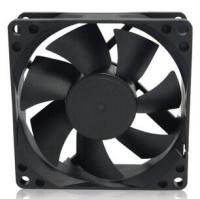 China Brushless 8025 Computer Cabinet Cooling Fan Two Ball Bearing 80x80x25mm 12V 24V 48V for sale
