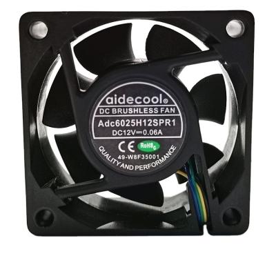 China 60x60x25mm DC Axial Cooling Fan Portable 0.72W For Power Supply for sale