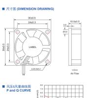 China Aidecoolr Original 30*30*10mm  axial brushless dc cooling fan Fan Special fan for humidifier and aromatherapy machine for sale