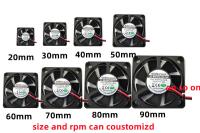 China Sturdy Multipurpose PC Exhaust Fan , Practical DC Brushless Blower Fan 12V for sale