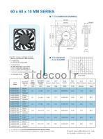 China Computer Ventilation DC Axial Cooling Fan 60x60x10mm OEM ODM OBM for sale