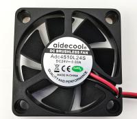 China 45x45x10mm Lightweight CPU Exhaust Fan , Brushless PC Ventilation Fan for sale