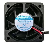 China 6500RMP 5025 DC Axial Cooling Fan Brushless 50x50x25mm 12V 24V 48V for sale