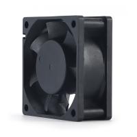 China DC 12V 24V Computer Cabinet Cooling Fan 60x60x25mm 4000RPM Flange Mount for sale