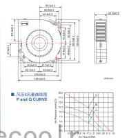China Brushless Purifier Cooling Blower Fan 12032 12V/24V For Desktop for sale