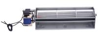 China Electric Fireplace DC Cross Flow Fan 48190 Galvanized Sheet Material for sale