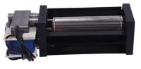 China Stable 33150 DC Cross Flow Fan 120V 1.92W Black Color For Heater for sale
