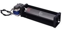 China Stable 33150 DC Cross Flow Fan 120V 1.92W Black Color For Heater for sale