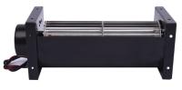 China OBM Tangential DC Cross Flow Fan Practical Aluminium Alloy 12V 24V for sale