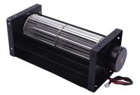 China OBM Tangential DC Cross Flow Fan Practical Aluminium Alloy 12V 24V for sale