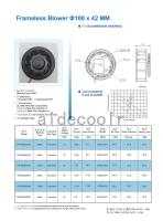 China 100x100x42mm Bracket Cooling Fan 12V Brushless Electric Stable for sale