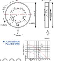 China Plastic Portable Brushless DC Fan 12V Frameless 120x120x26mm for sale