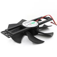 China Plastic 12025 Frameless Case Fan , 110x23mm Bladeless Axial DC Fan for sale