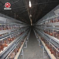 China Dipped Galvanized Chicken Layer Battery Cage Wire Mesh 4 layers for sale