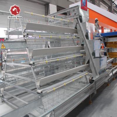 China Hot Dipped Galvanized A Type Layer Battery Cage 43x41 cm 120 Birds for sale