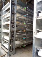 China 5 Layer Q235 Battery Egg Layer Cages Poultry Field Chicken Cage for sale
