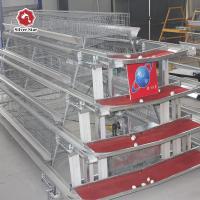 China Hot And Cold Galvanized Battery Cage System In Poultry for sale
