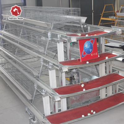 China Hot And Cold Galvanized Battery Cage System In Poultry for sale
